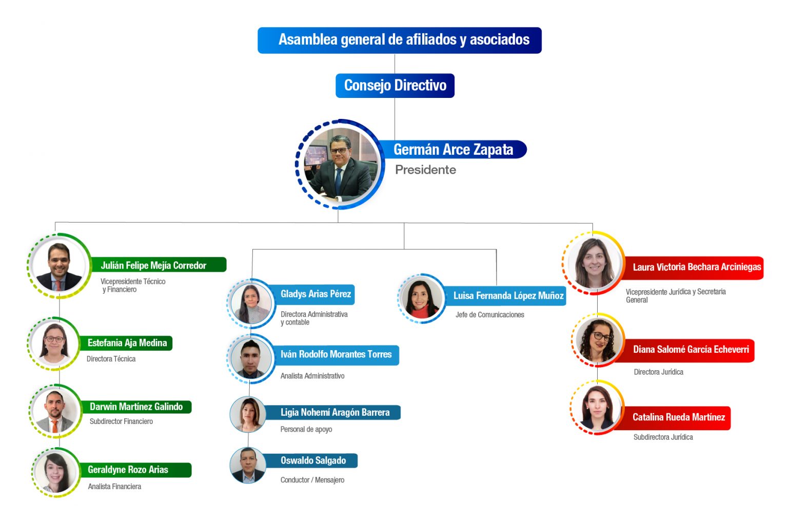 Organigrama_AF_2022_HORIZONTAL_1 | Asociación de fiduciarias de Colombia